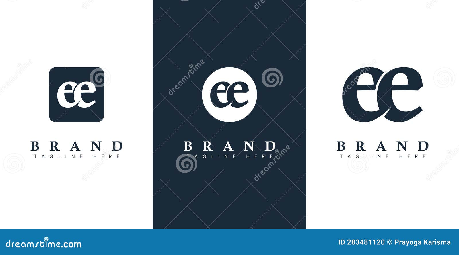 Modern and Simple Lowercase EE Letter Logo, Suitable for Business with ...