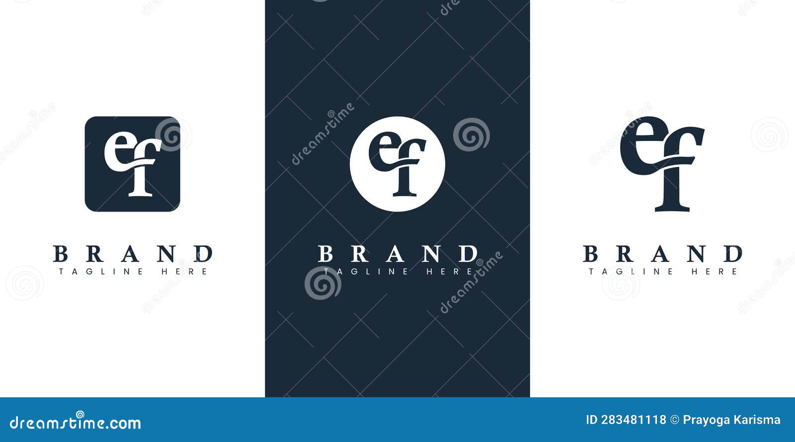 Modern and Simple Lowercase EF Letter Logo, Suitable for Business with ...