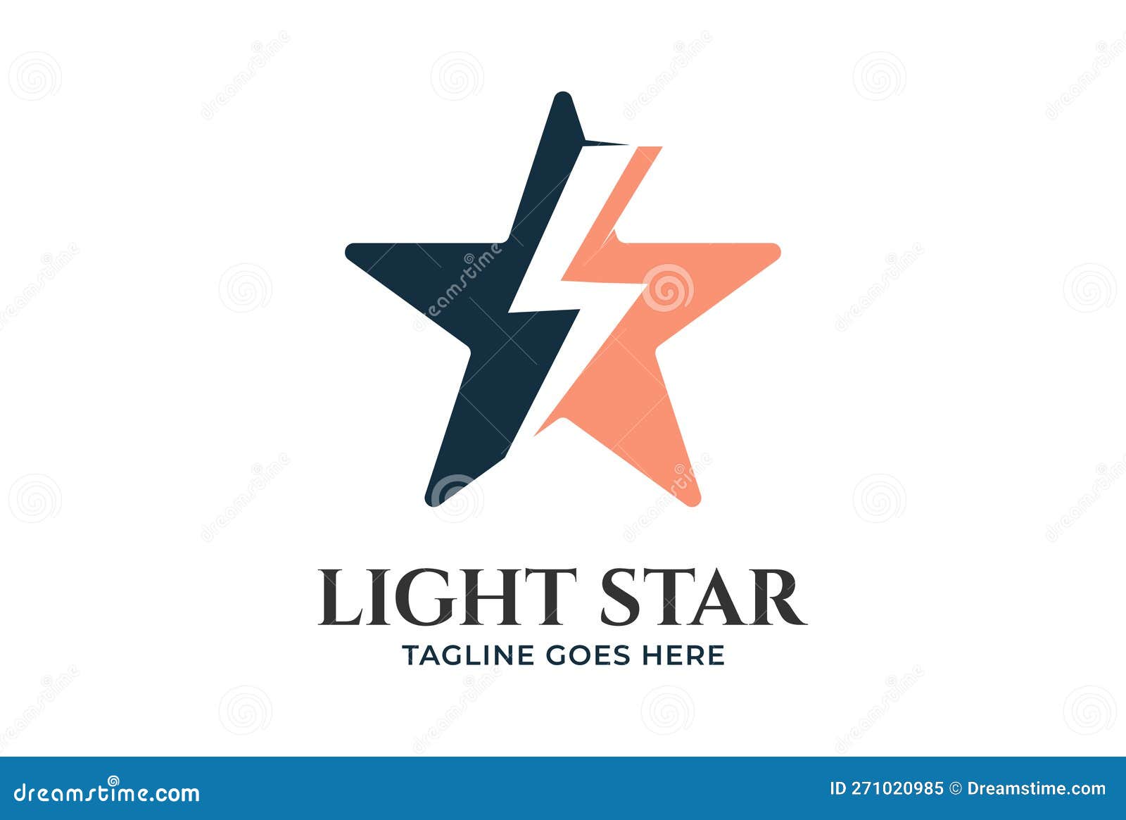 Star And Thunder Logo Template, Energy Logos Cartoon Vector ...