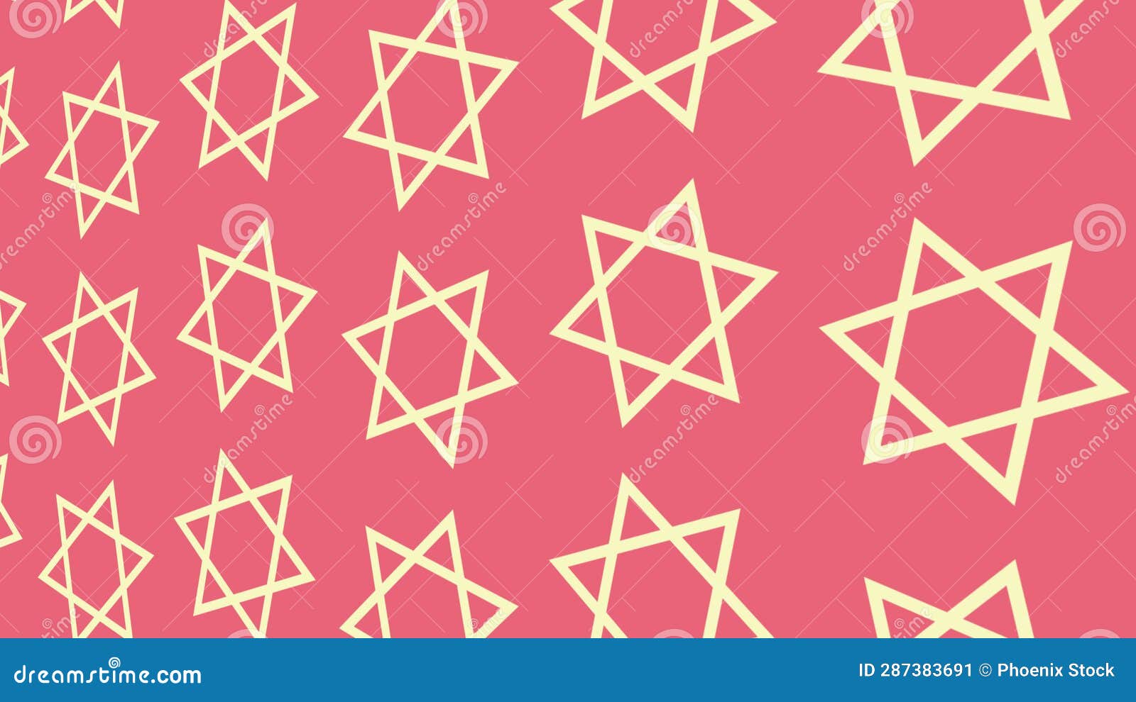 Simple Rotating Star Shape Background. Random Waving Star Backdrop ...