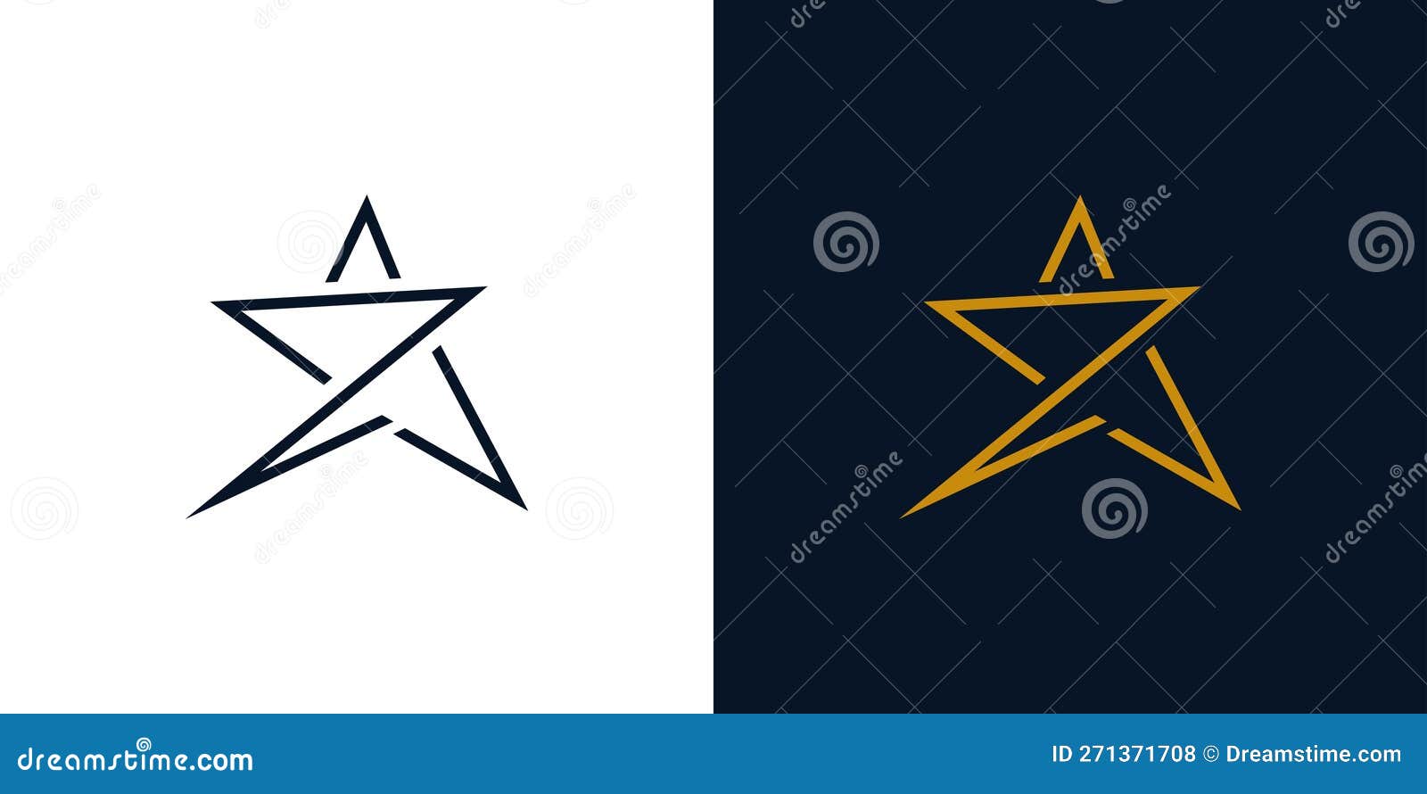 Modern and Simple Z Star Logo Stock Illustration - Illustration of ...
