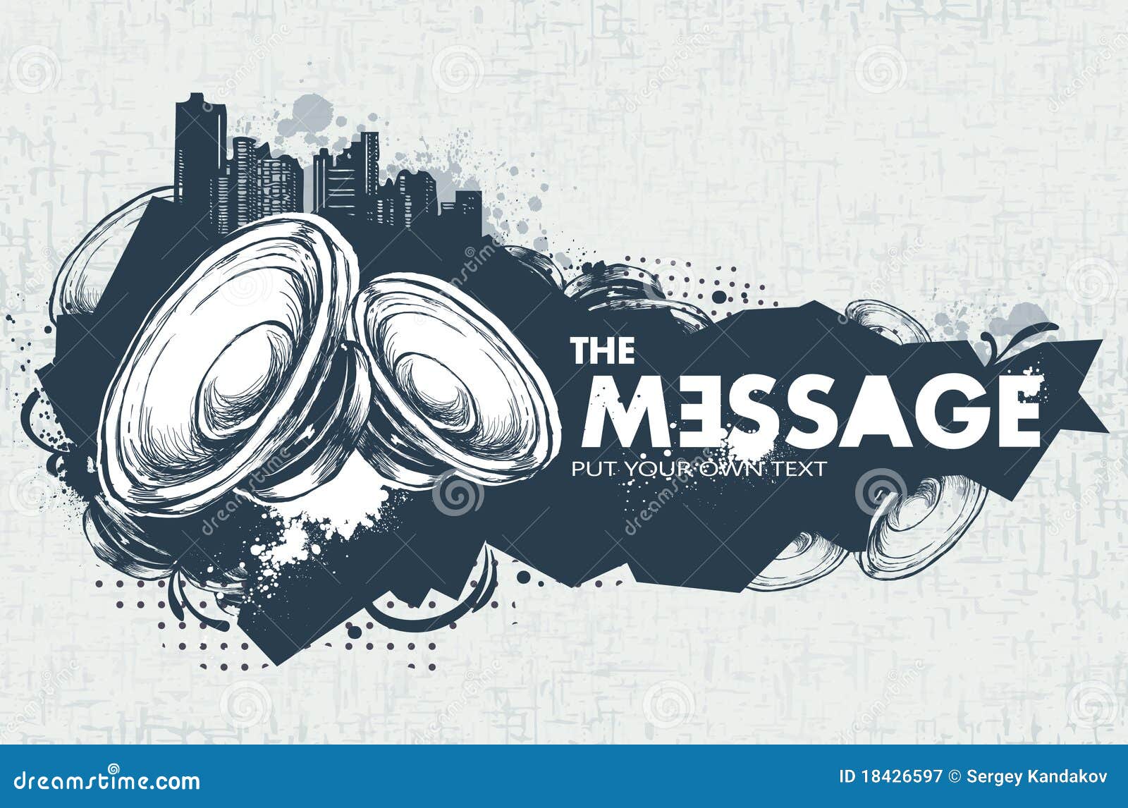 Modern Sketchy Style Banner Stock Vector - Illustration of event ...