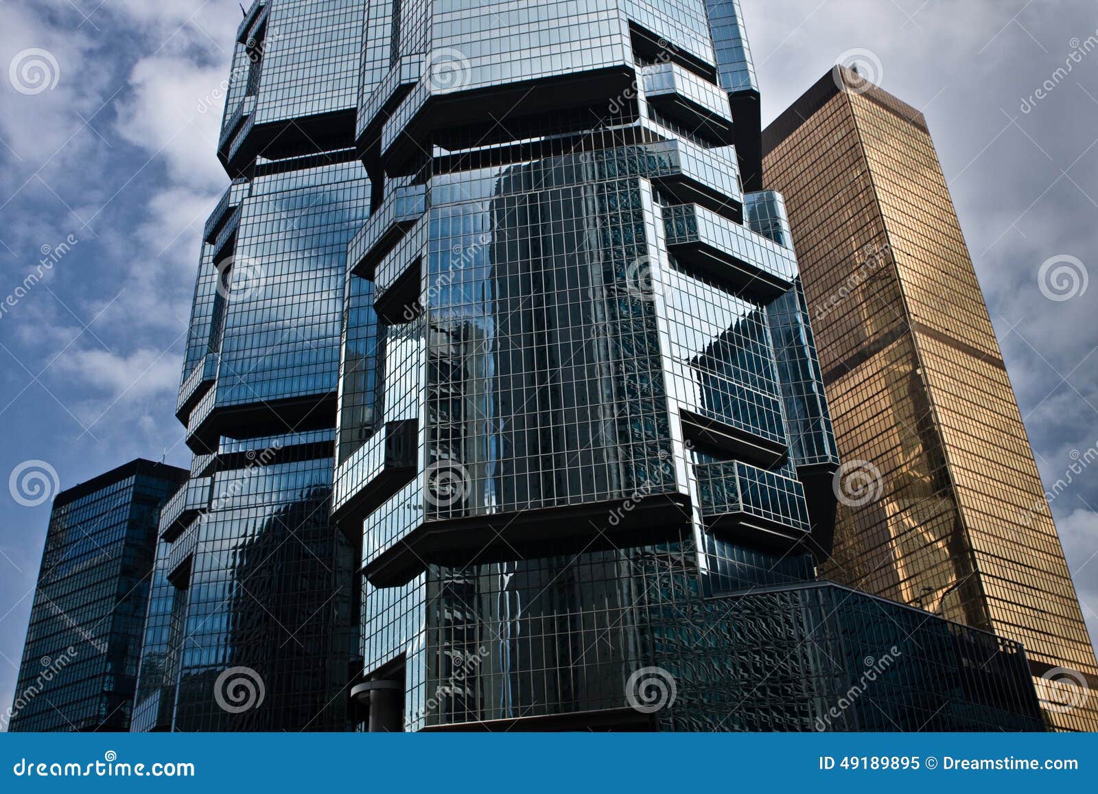 Modern Sky Scrapers stock image. Image of apartment, reflection - 49189895