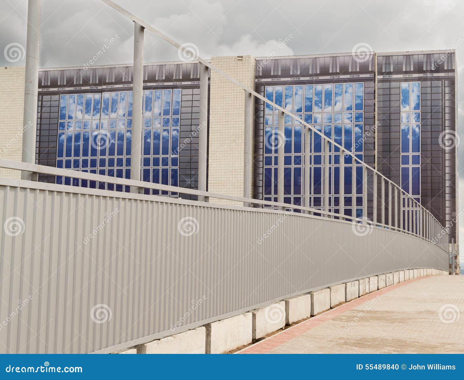 Modern Sky Style Artificial Building Facade Stock Photo - Image of ...