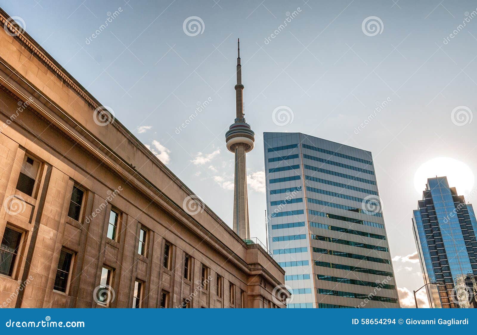 Modern Skyline of Toronto, Canada Editorial Stock Image - Image of ...