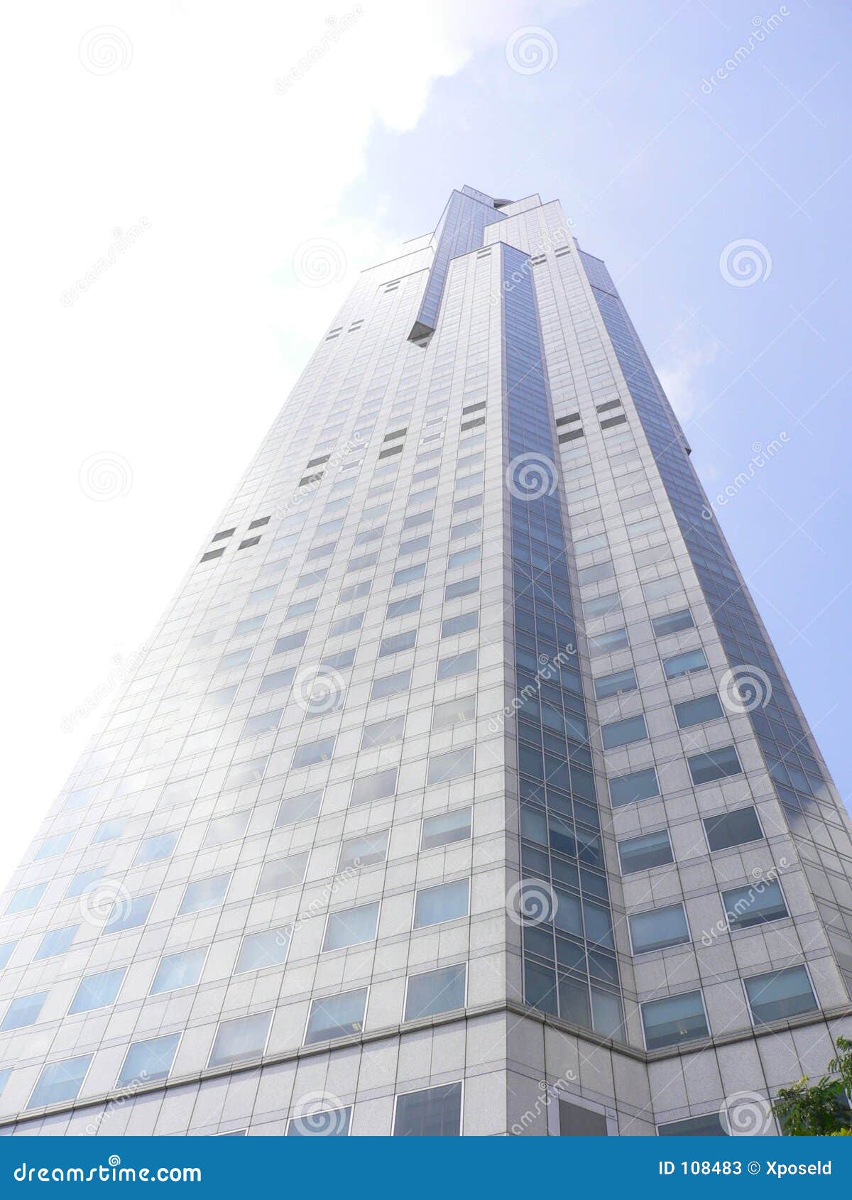 Modern skyscraper stock image. Image of framework, building - 108483