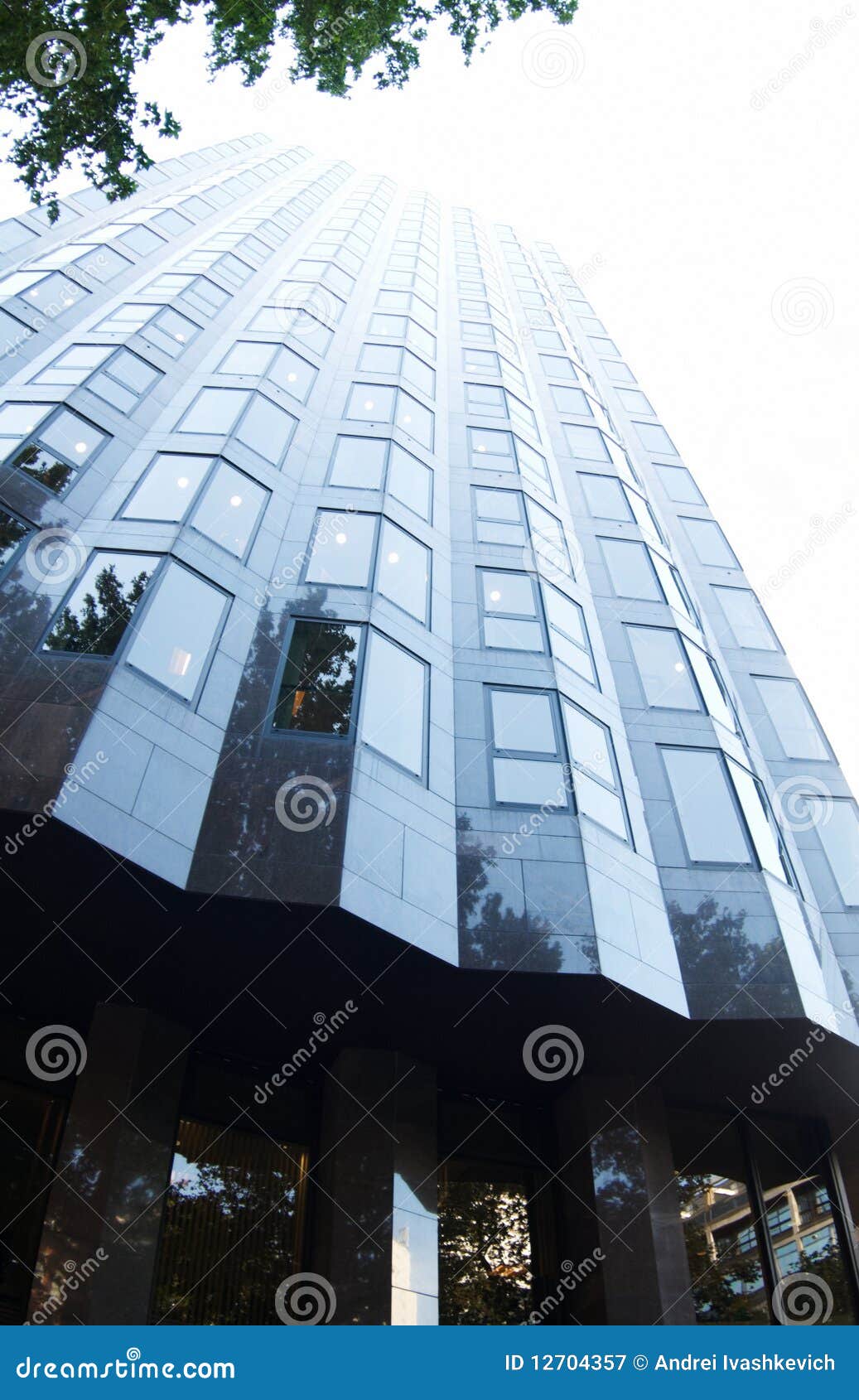 Modern Skyscraper stock image. Image of large, structure - 12704357