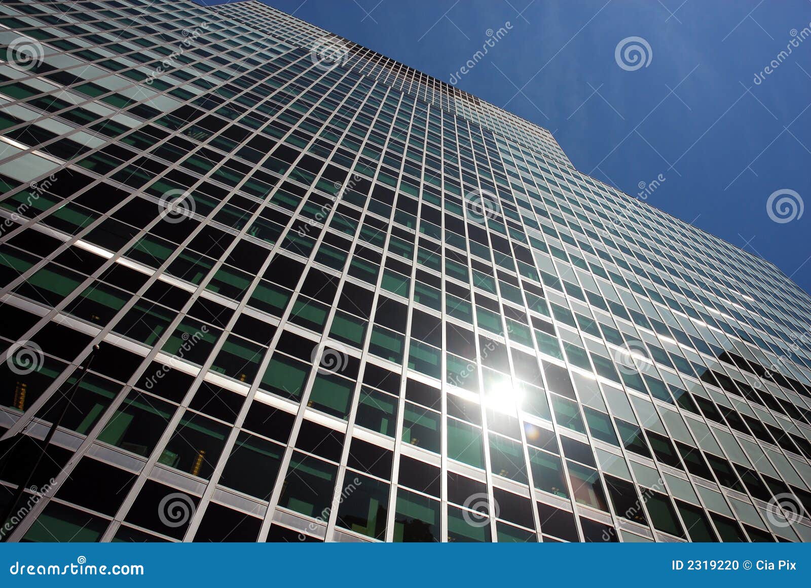 Modern skyscraper stock photo. Image of sunshine, architecture - 2319220