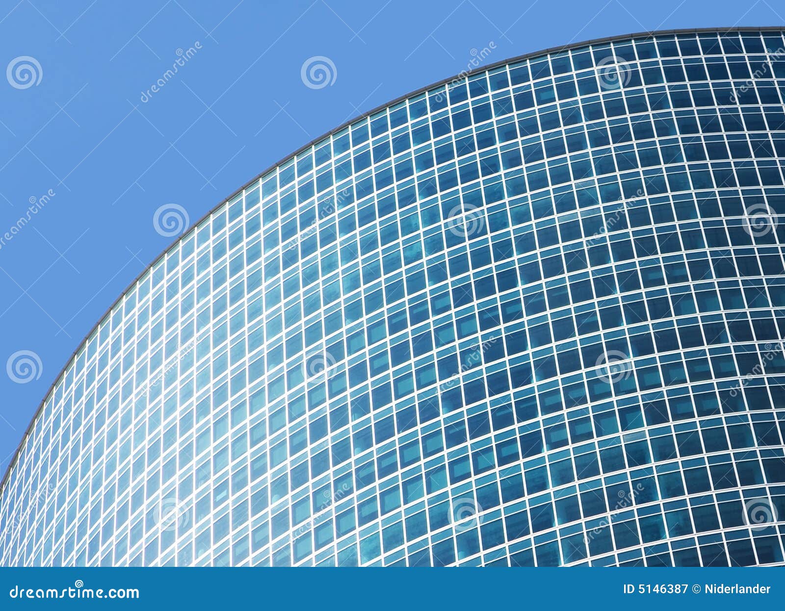 Modern Skyscraper Perspective Ground View On Sky Background Royalty ...