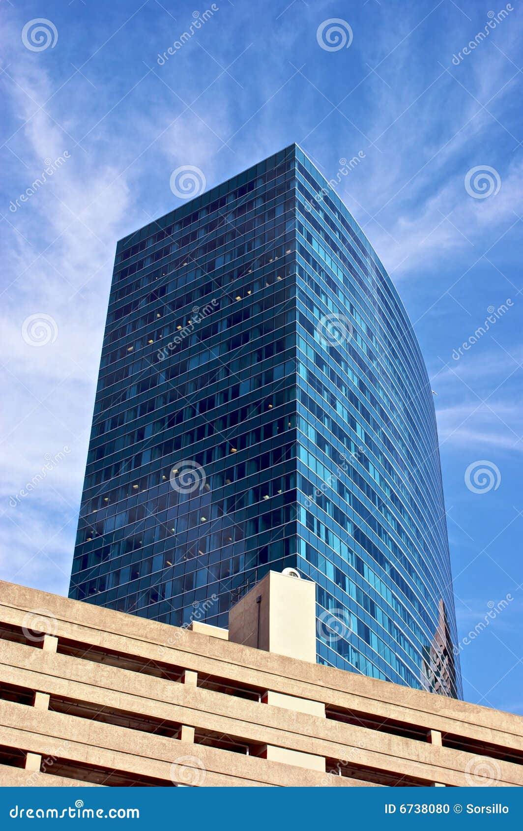 Modern skyscraper building stock photo. Image of facade - 6738080