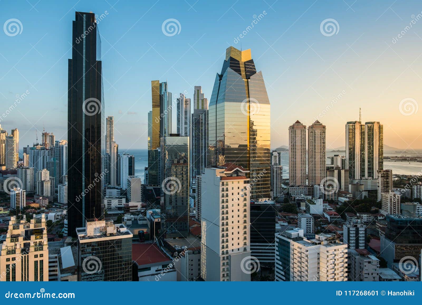 Modern Skyscraper Building City Skyline of Panama City - Editorial ...