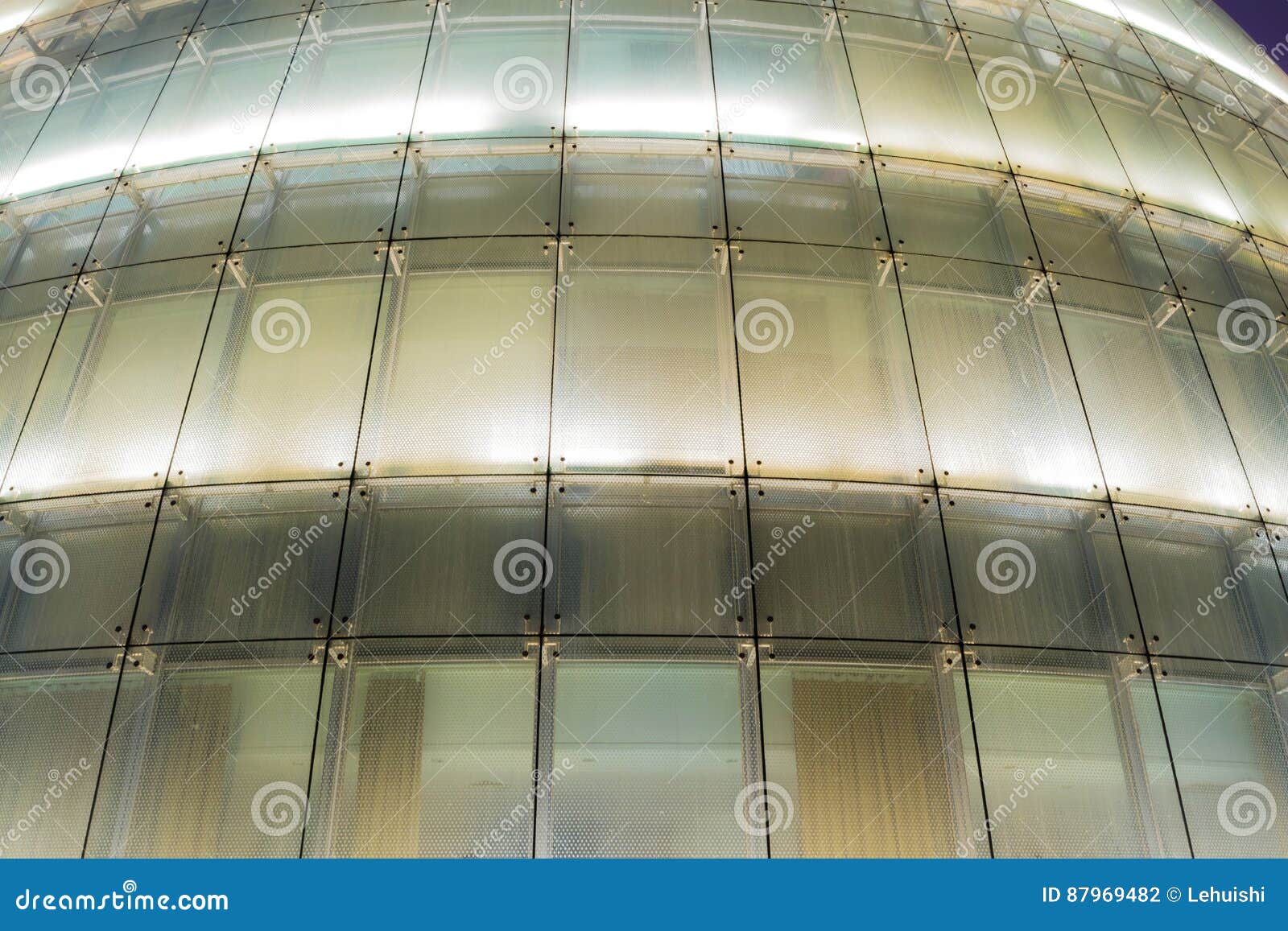 Skyscraper Glass Wall Detail Architecture Royalty-Free Stock ...