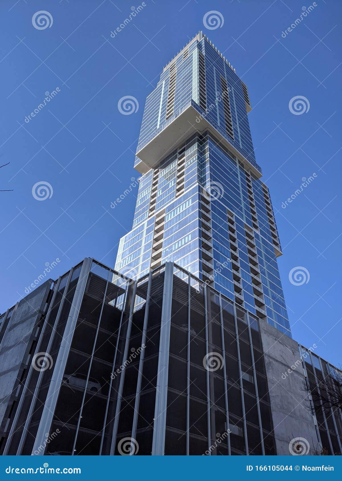 Modern Skyscraper on a Nice Day Editorial Stock Image - Image of austin ...