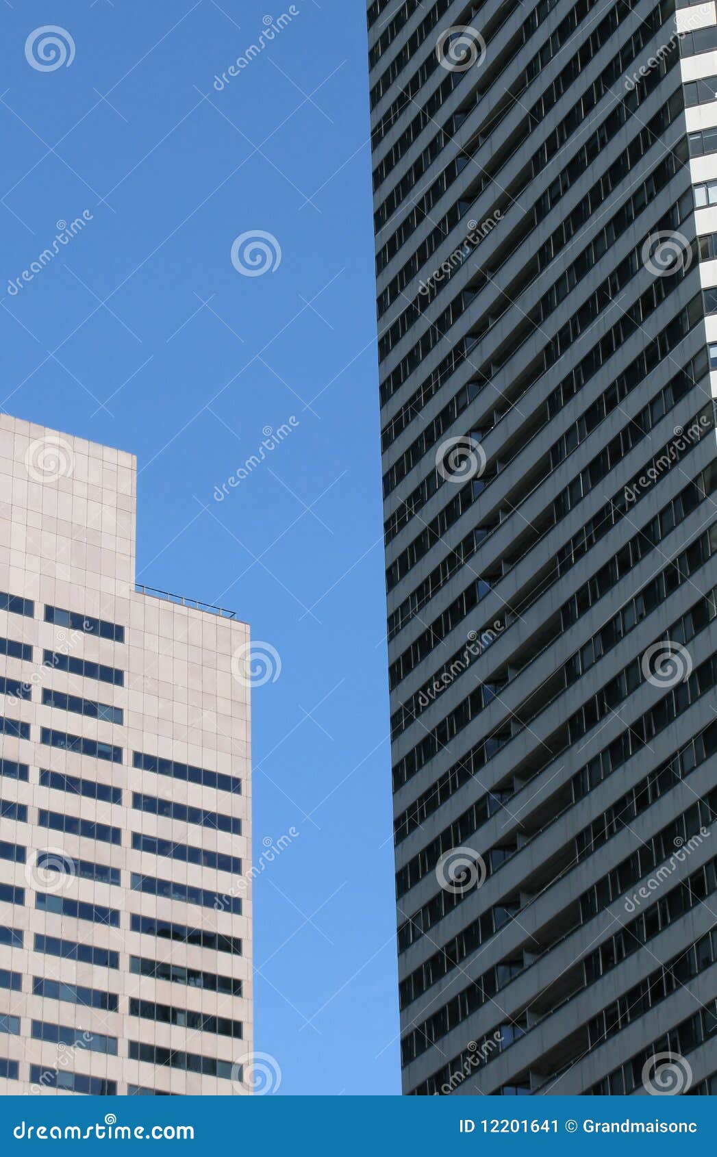 Modern skyscraper offices stock image. Image of rise - 12201641