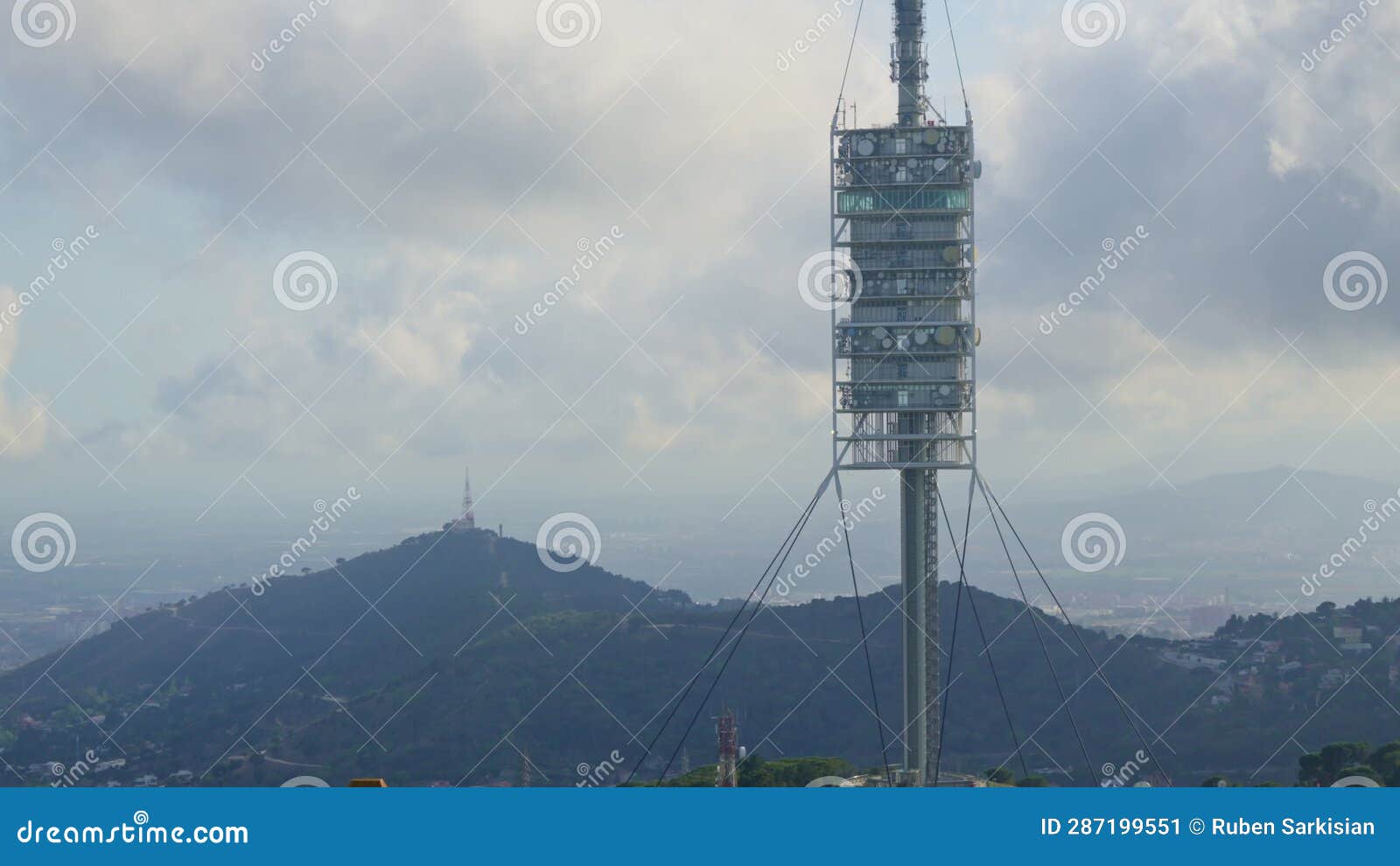 A Modern Skyscraper with a Unique Architectural Design and Numerous ...