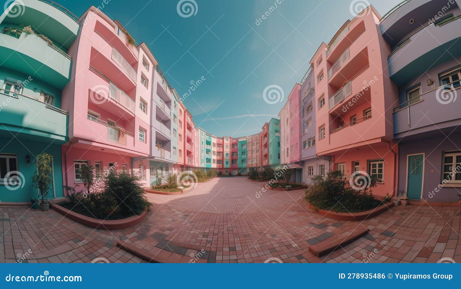 The Modern Skyscraper Vibrant Facade Illuminates the City at Dusk ...