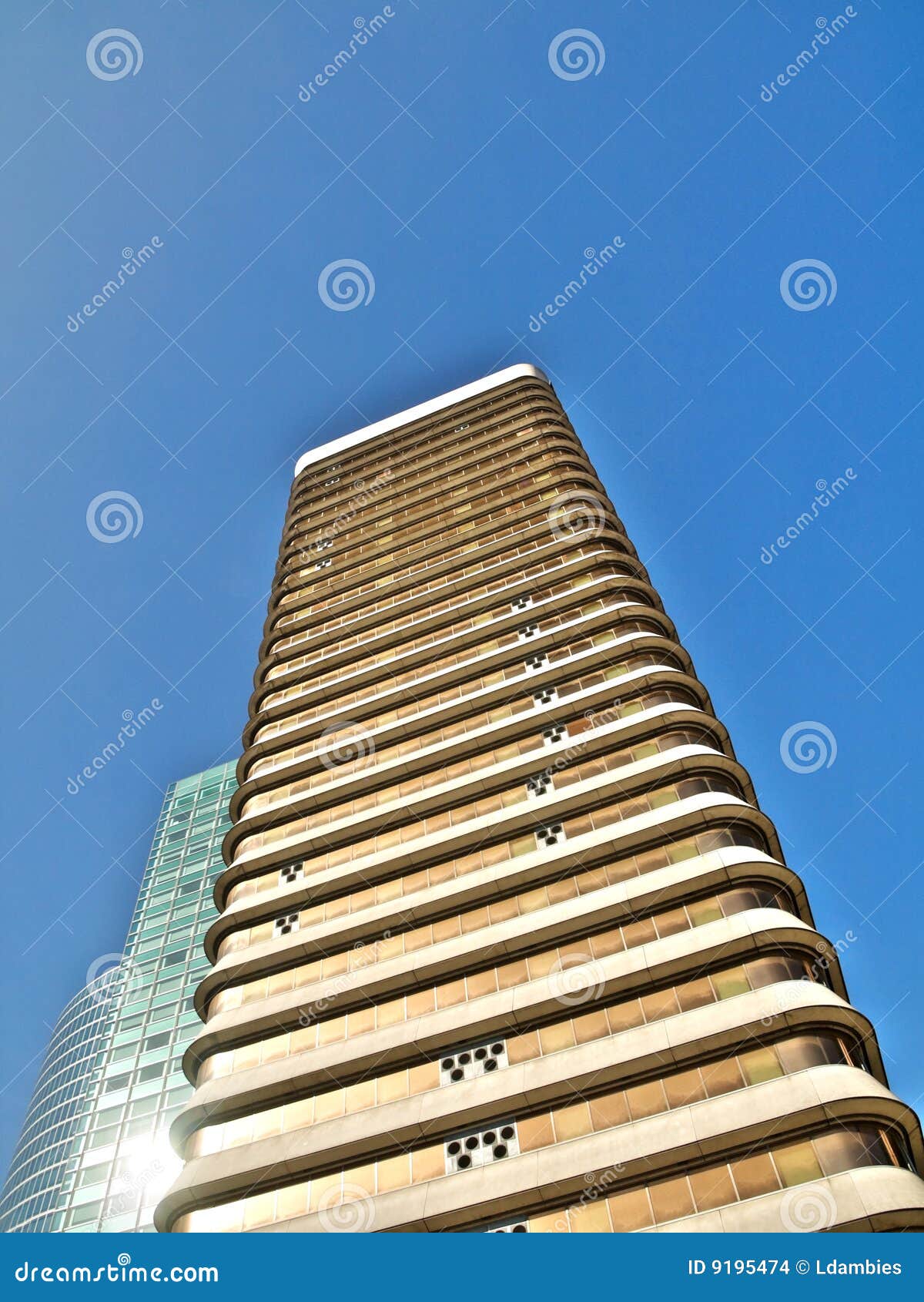 Modern skyscrapers stock photo. Image of building, real - 9195474