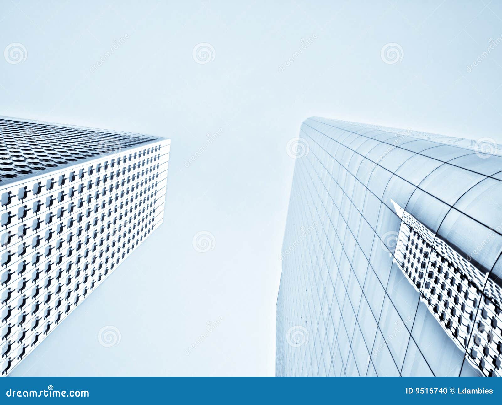 Modern skyscrapers stock photo. Image of soar, building - 9516740