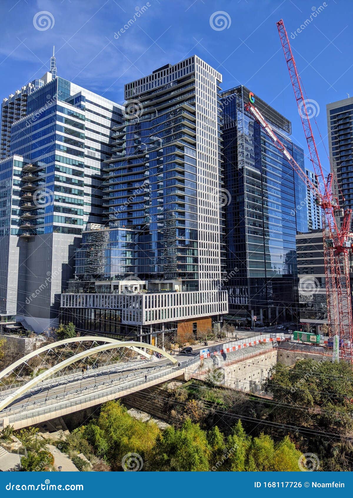 Modern Skyscrapers in Downtown Austin Texas Editorial Photo - Image of ...