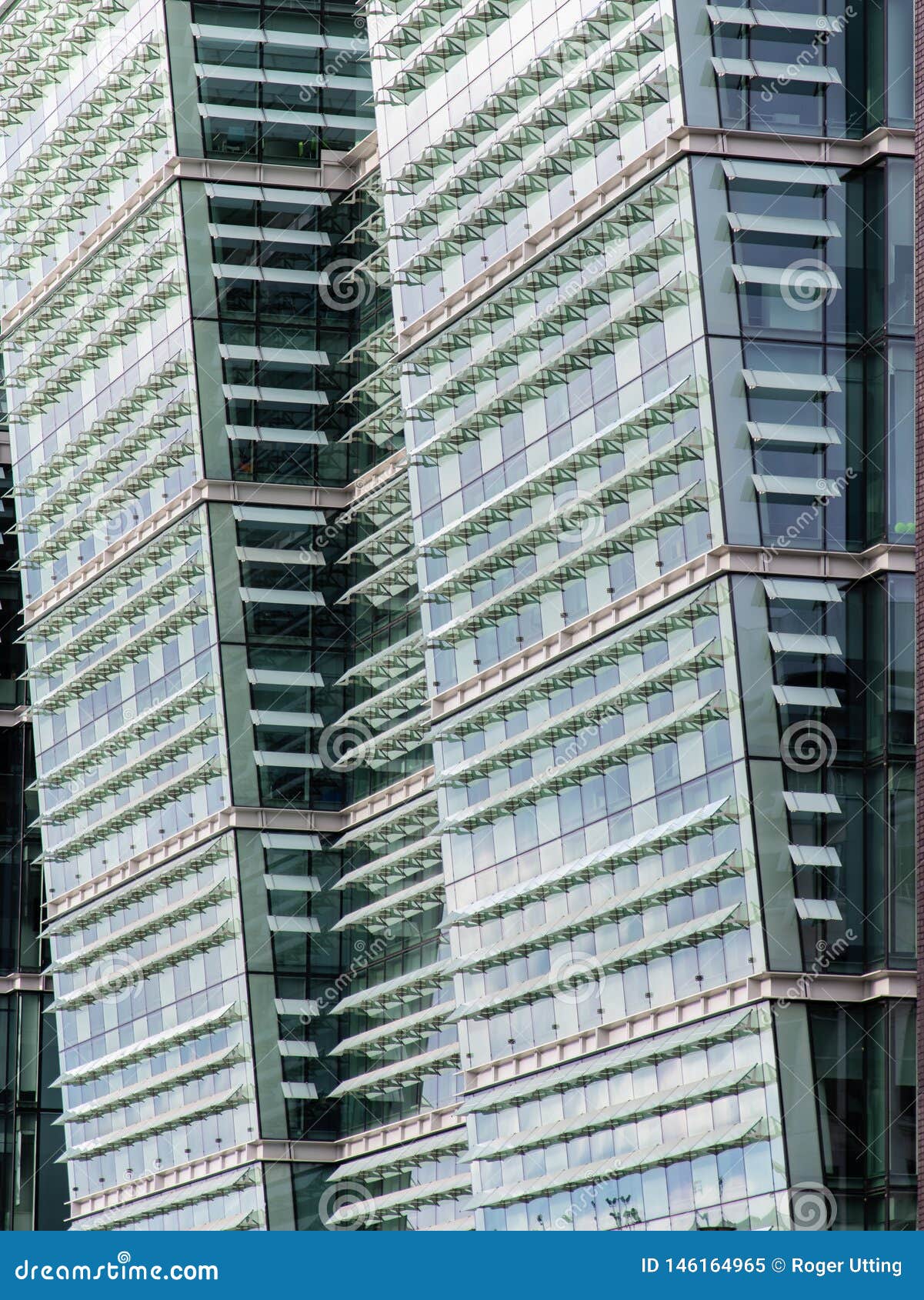 Modern Slanted Windows stock image. Image of british - 146164965