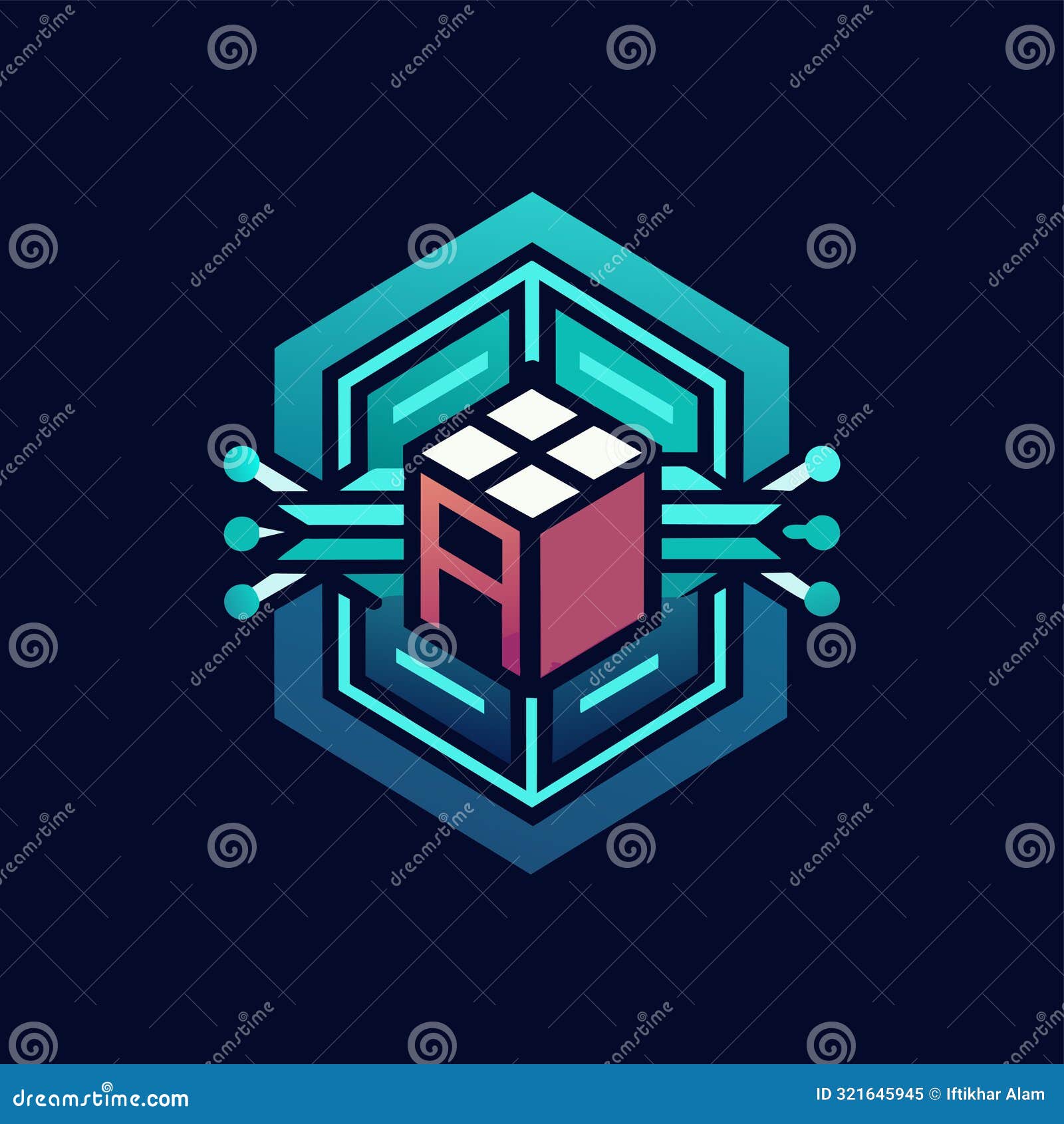 A Modern, Sleek Logo Design Featuring a Stylized Cat with a Gradient ...