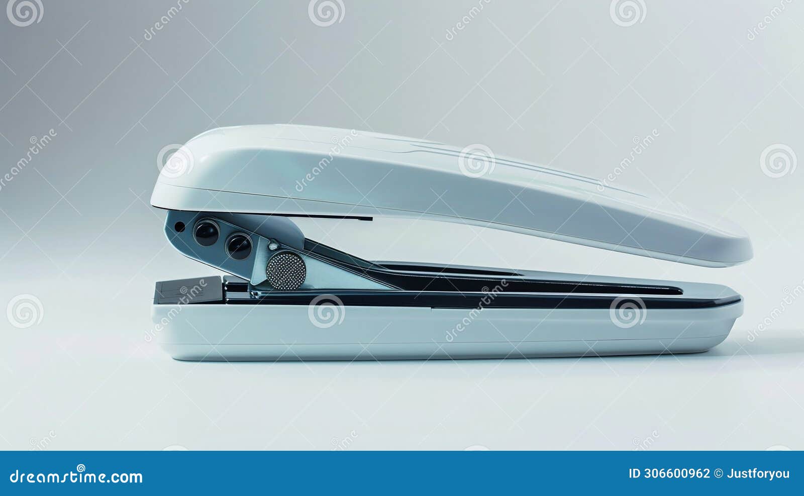 Modern Sleek Office Stapler on a Plain Background. Generative Ai Stock ...