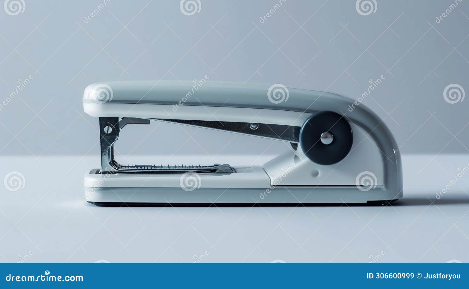 Modern Sleek Office Stapler on a Plain Background. Generative Ai Stock ...