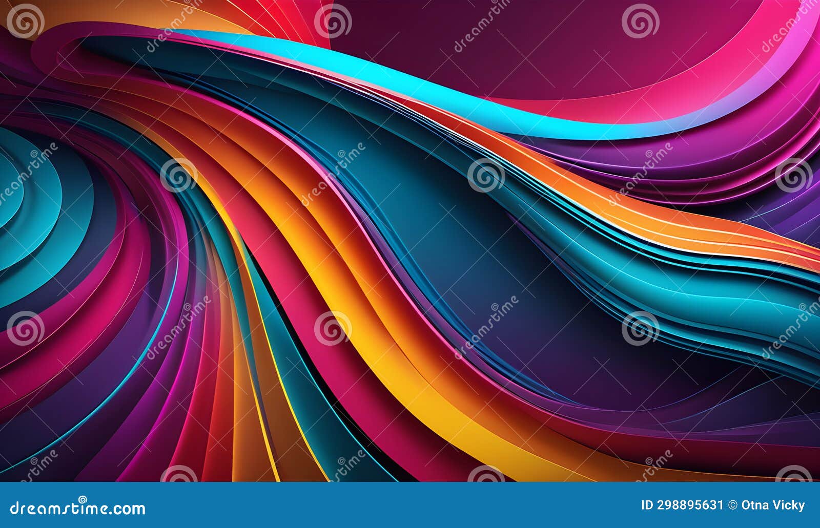 Modern and Smart Colorful Fluid Style Background Wallpaper Stock ...