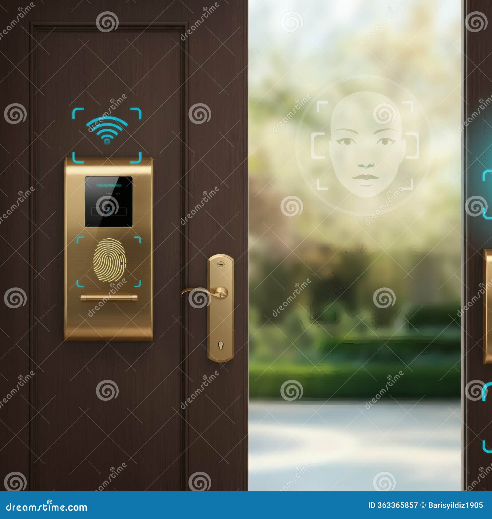 An Advanced Home Security Setup Featuring Laser Detection Systems ...