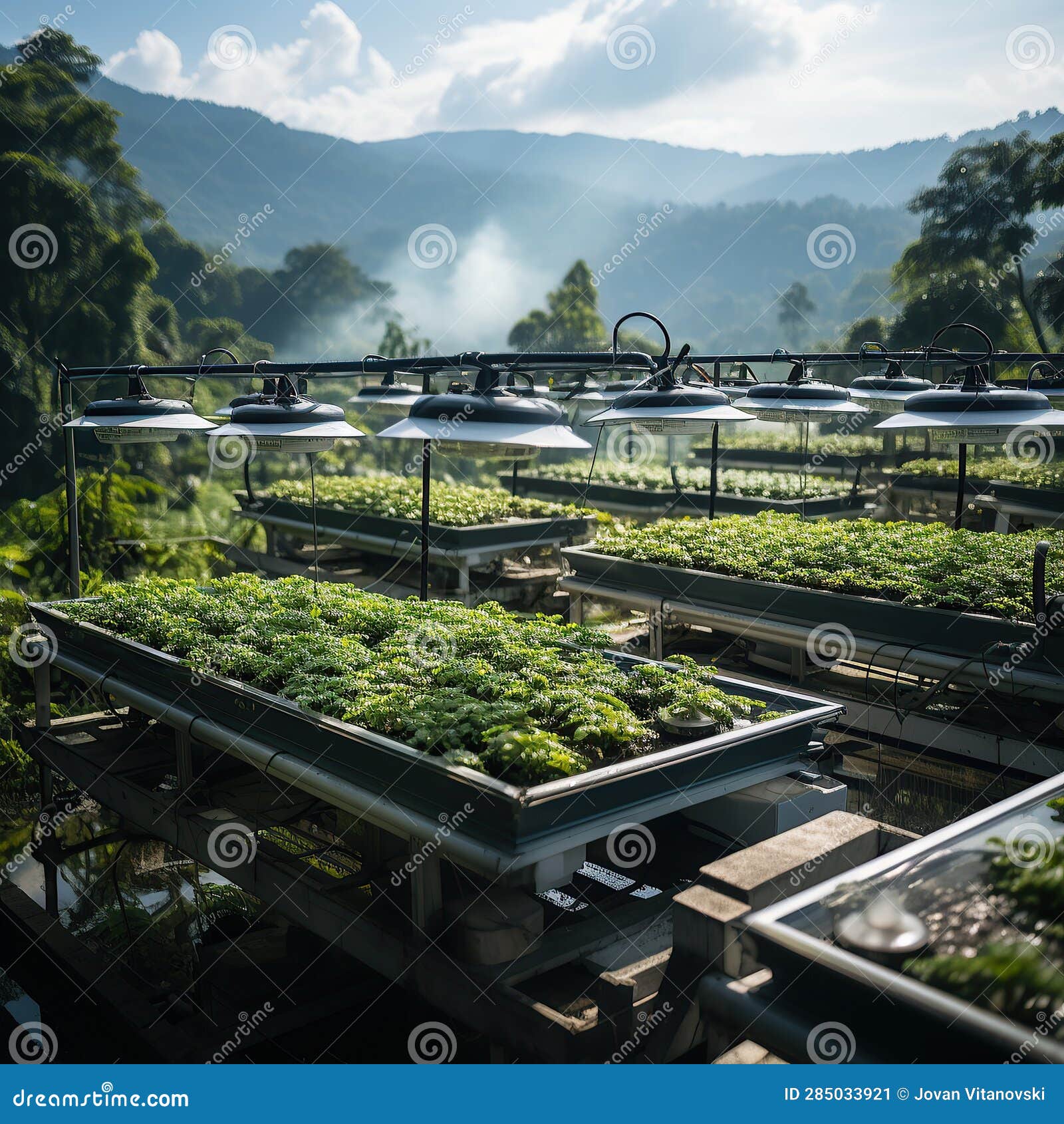 Modern Smart Farming in Malaysia, Stock Illustration - Illustration of ...