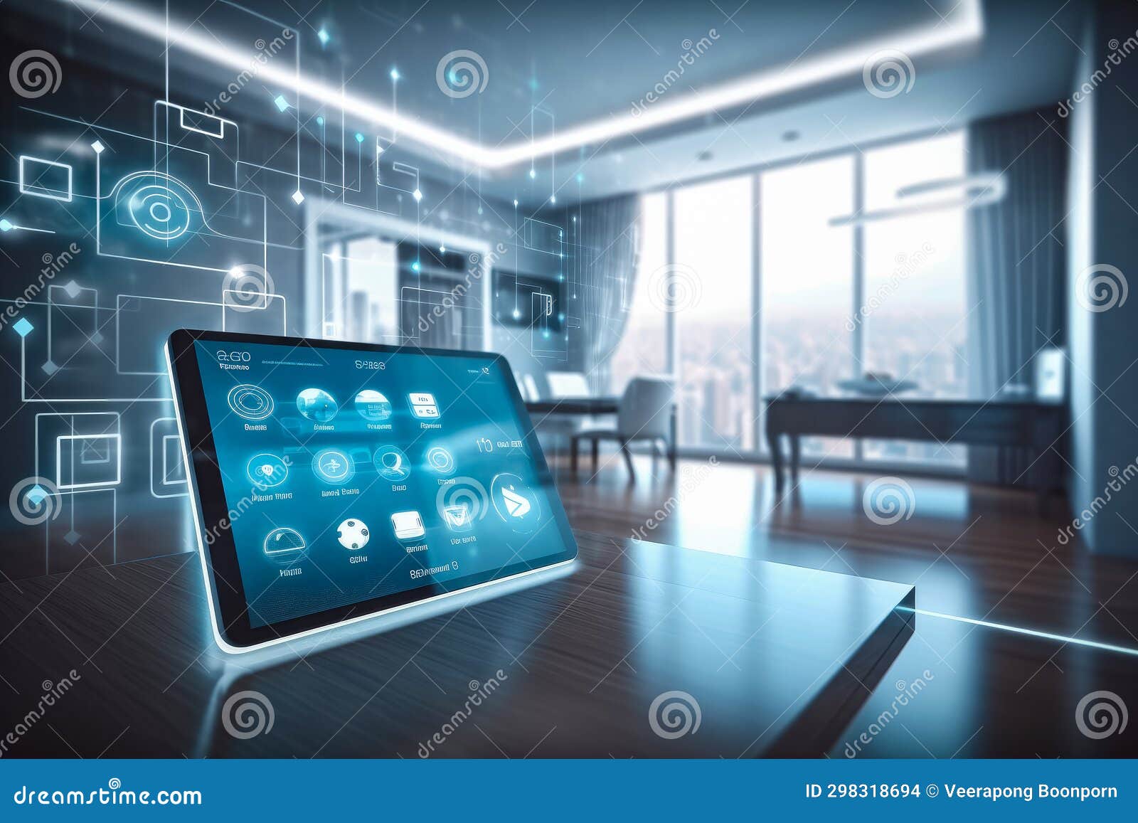 Modern Smart Home Management System Using Augmented Reality , Smart ...