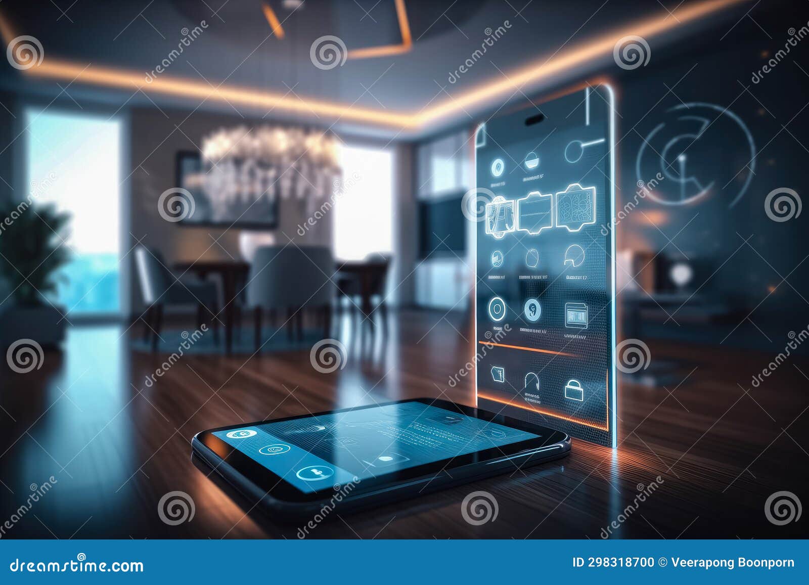 Modern Smart Home Management System Using Augmented Reality , Smart ...