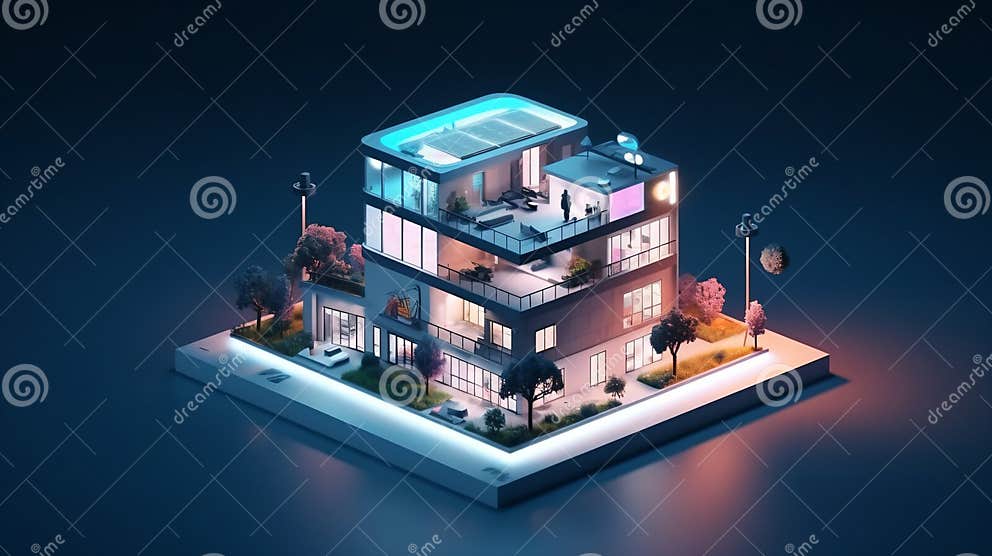 Modern Smart Home Management System Using Augmented Reality , Smart ...