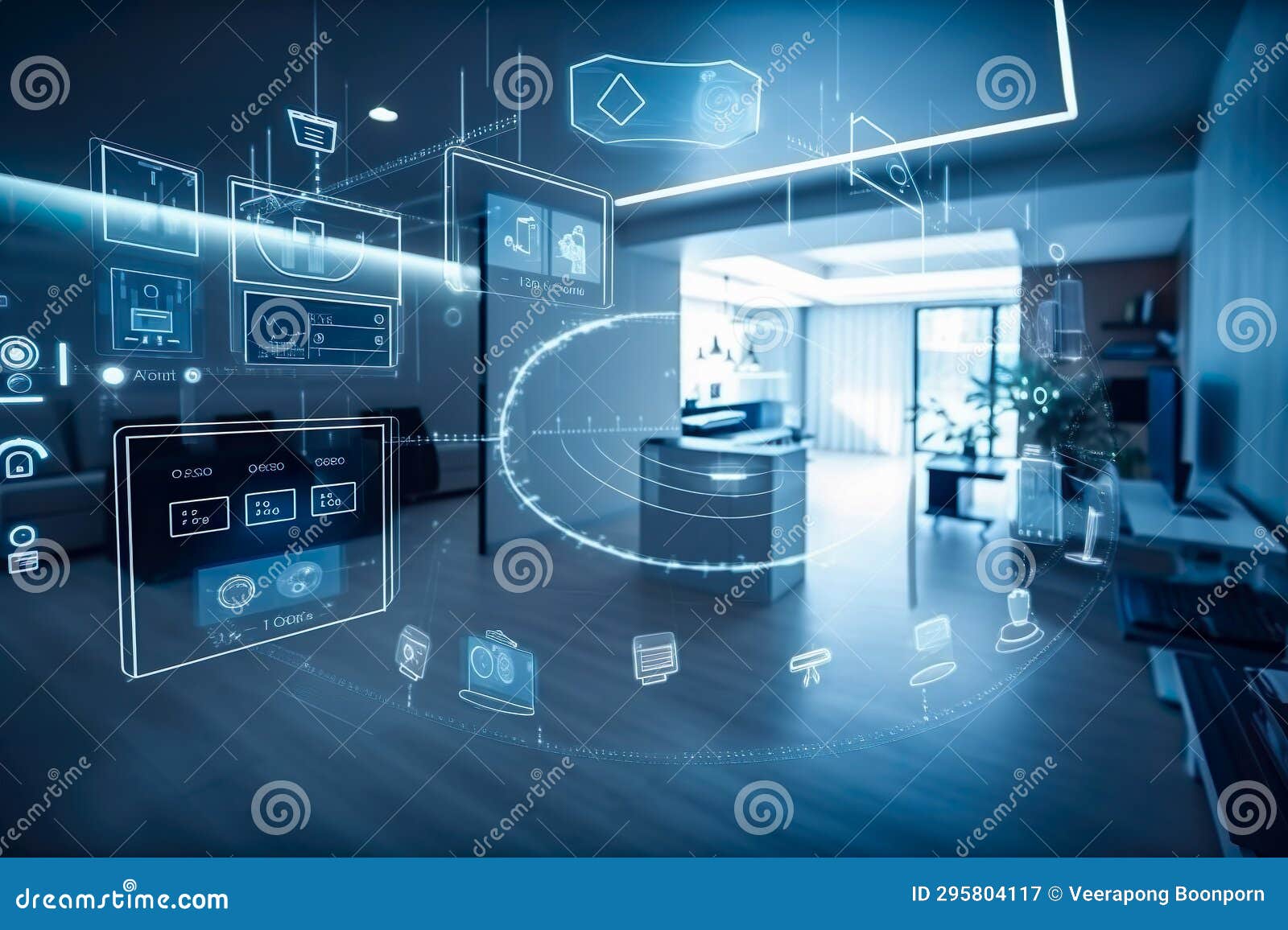 Modern Smart Home Management System Using Augmented Reality , Smart ...