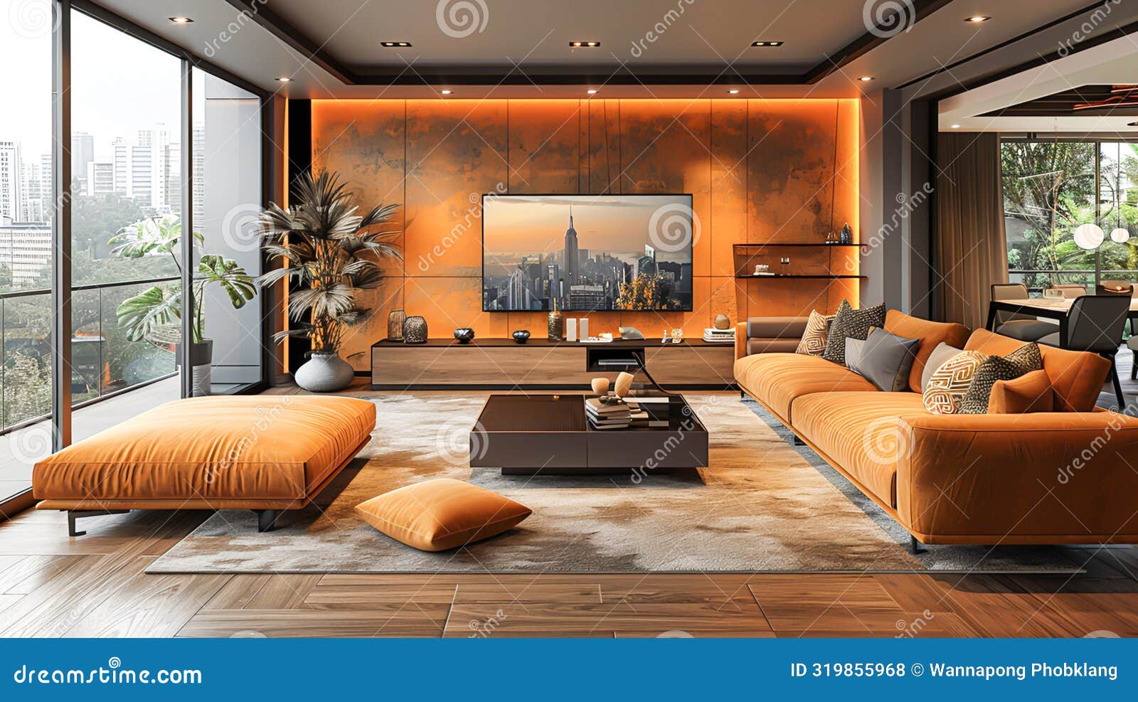 Modern Smart House with Advanced Home Automation Technology Stock ...