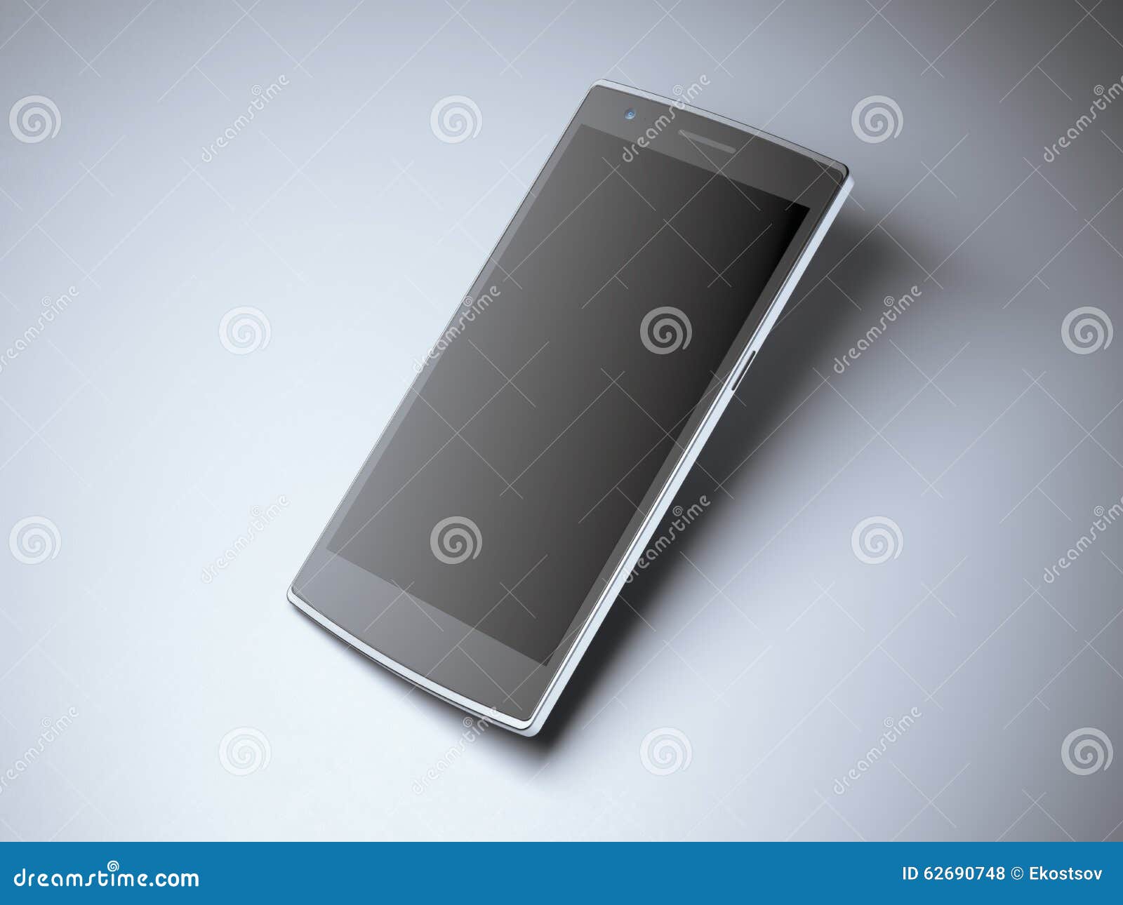 Modern Smart Phone with Blank Screen Stock Photo - Image of ...