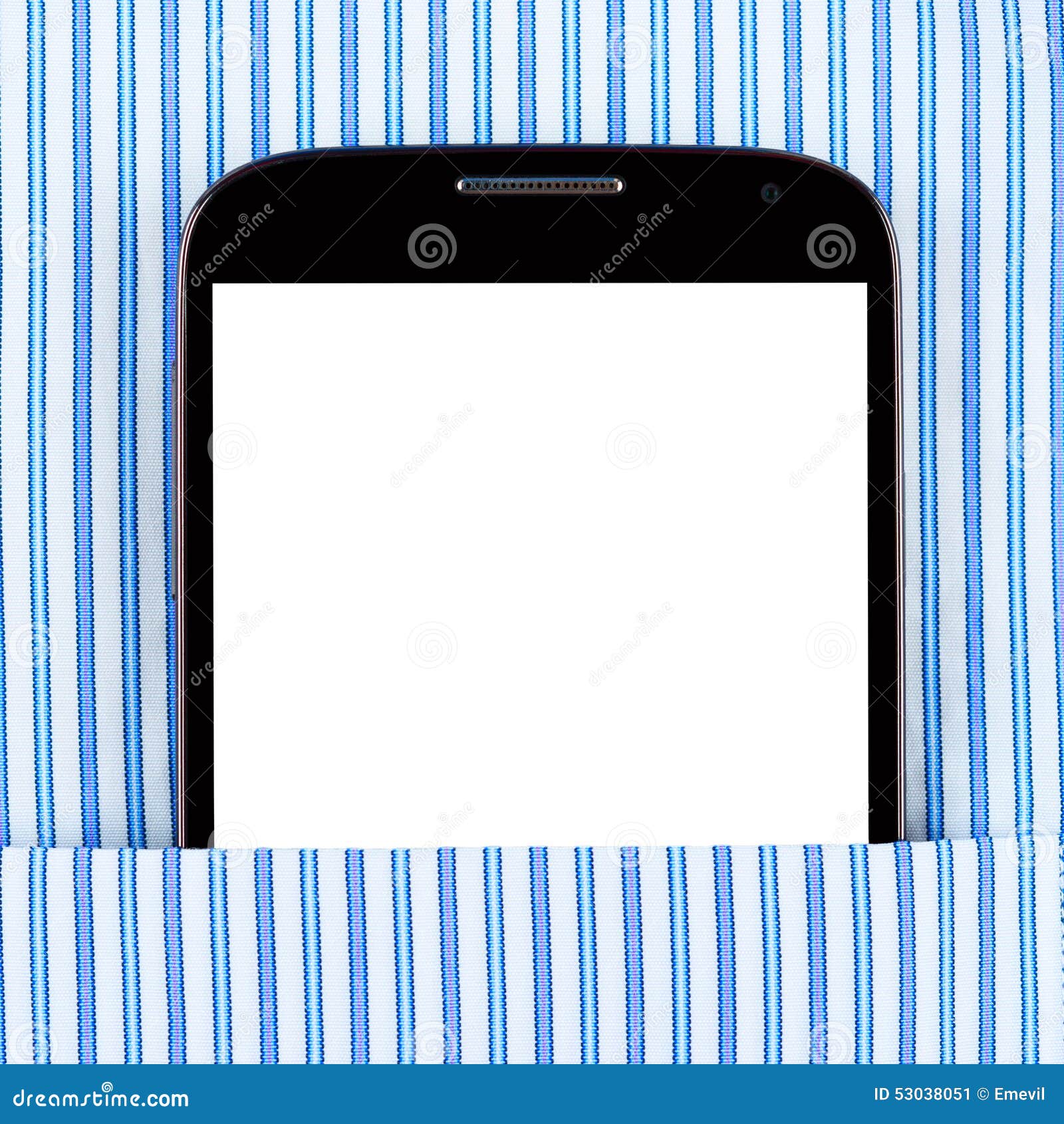 Modern Smartphone in the Pocket Stock Image - Image of networking ...