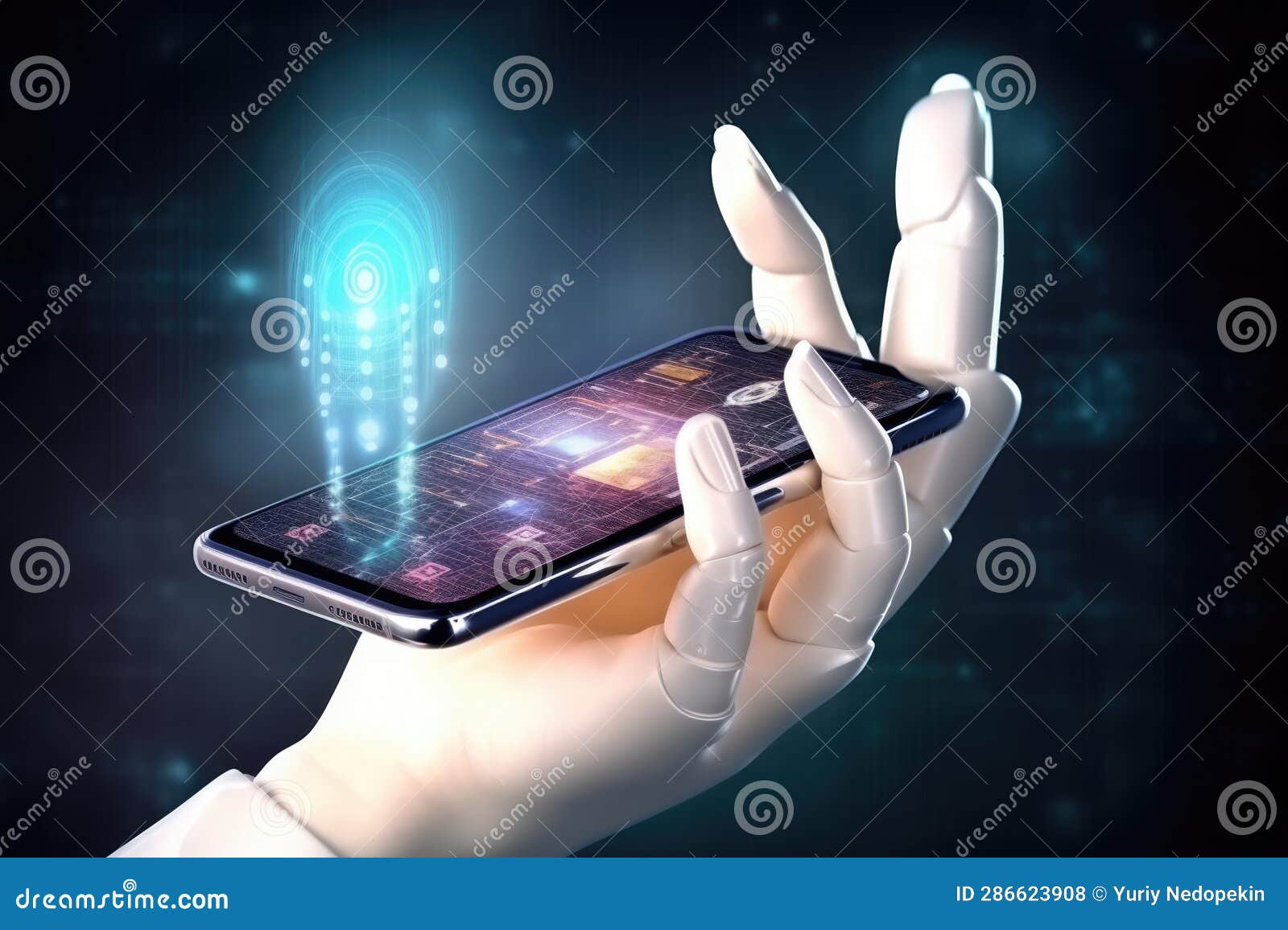 Modern Smartphone Representing the Convergence of Cutting-edge ...