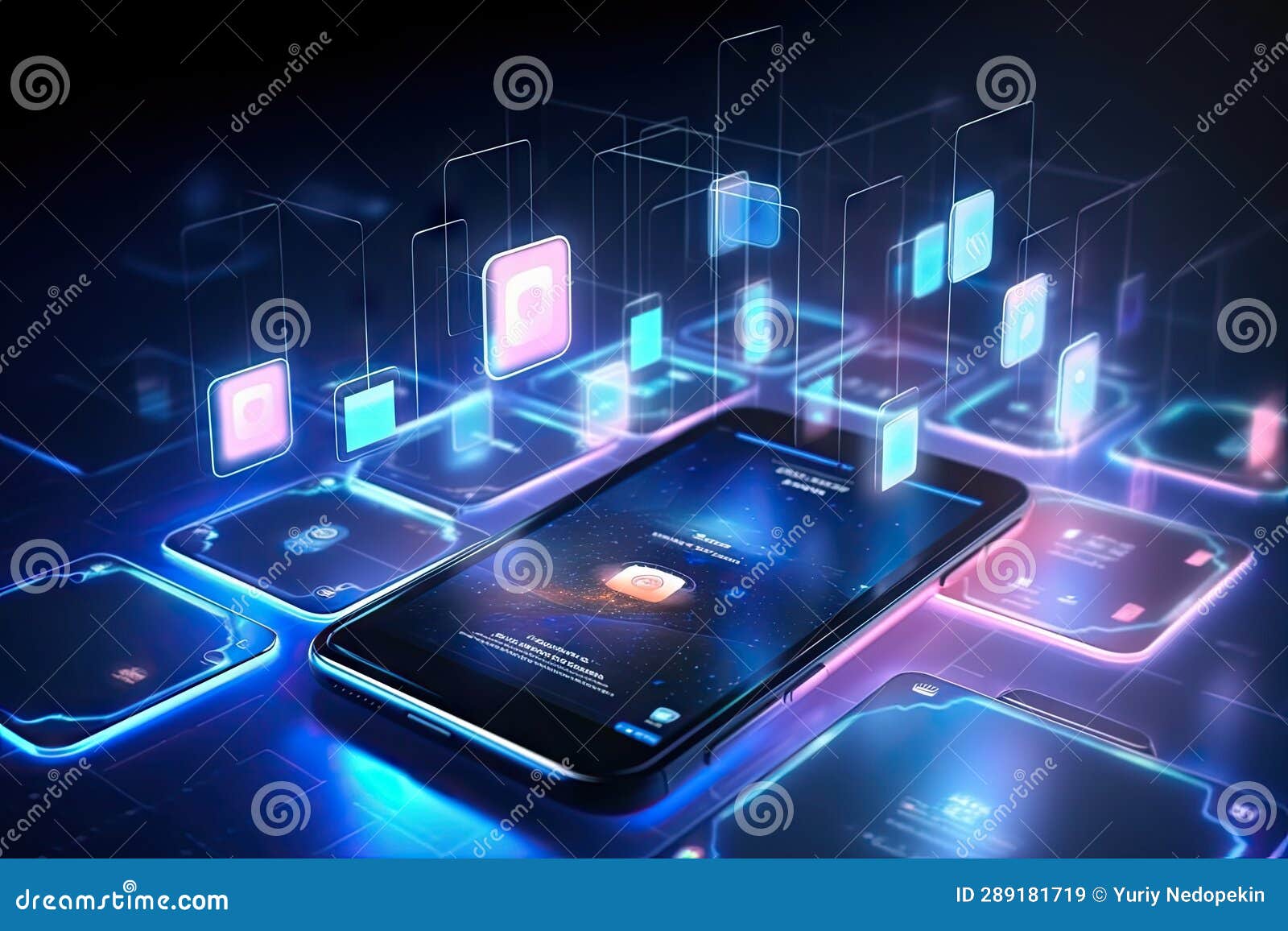 Modern Smartphone Representing the Convergence of Cutting-edge ...