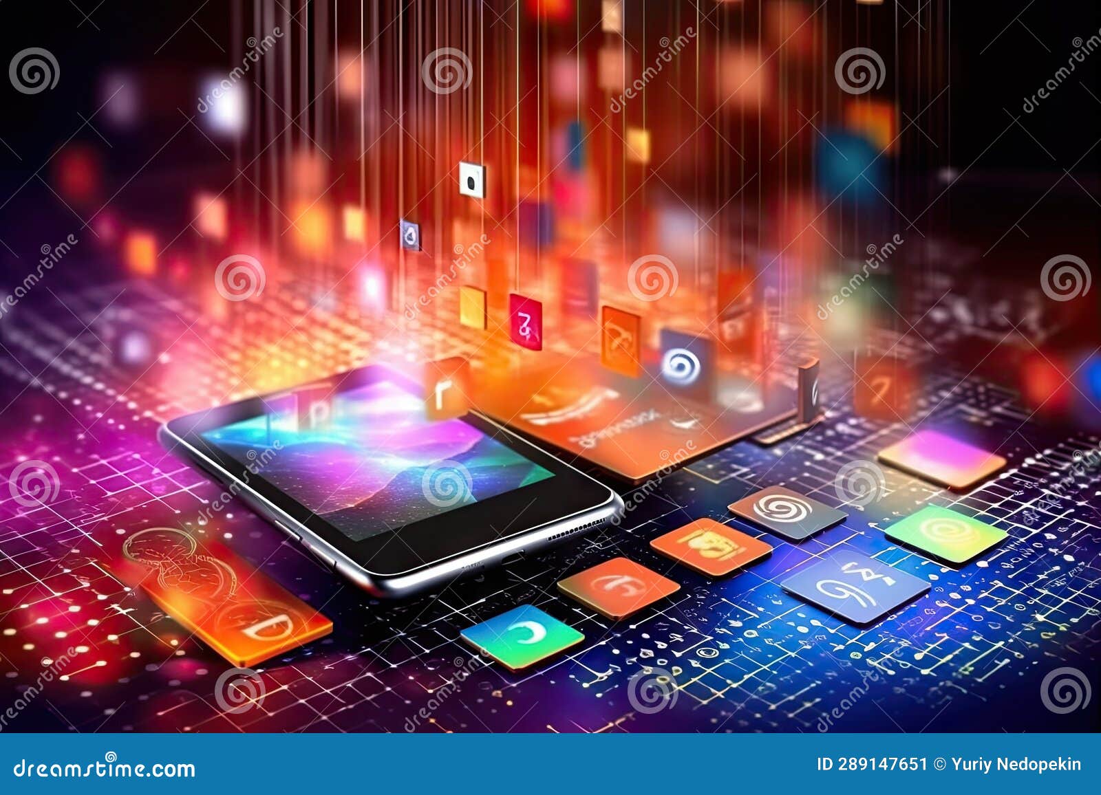 Modern Smartphone Representing the Convergence of Cutting-edge ...