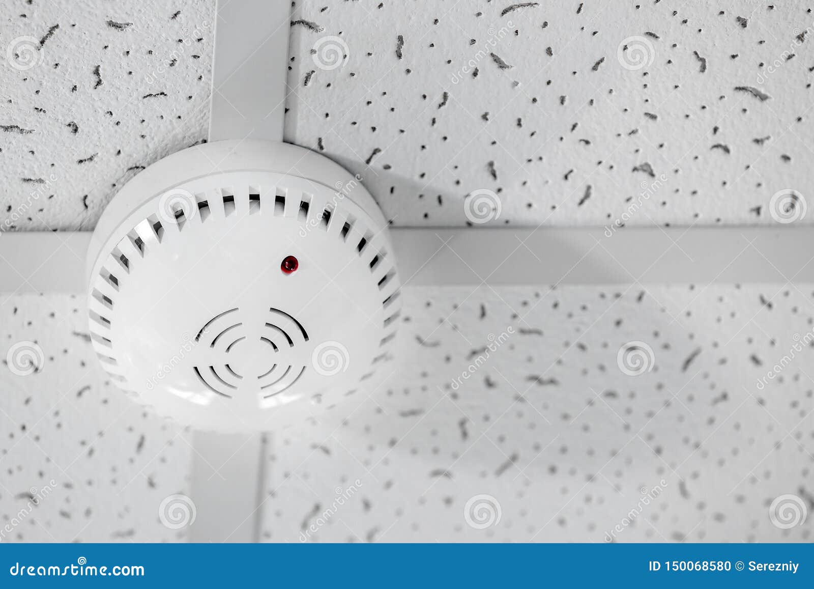 Modern Smoke Detector on Ceiling Indoors Stock Photo - Image of office ... Modern Smoke Detector on Ceiling Indoors Stock Photo - Image of office ...