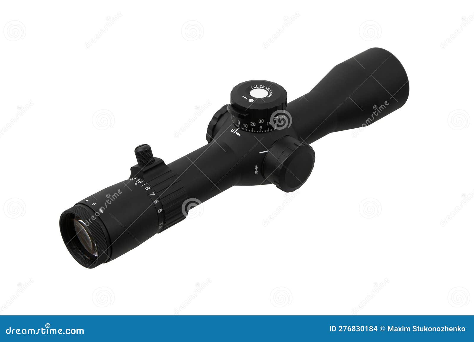 Modern Sniper Scope. Optical Device for Aiming and Shooting at Long ...