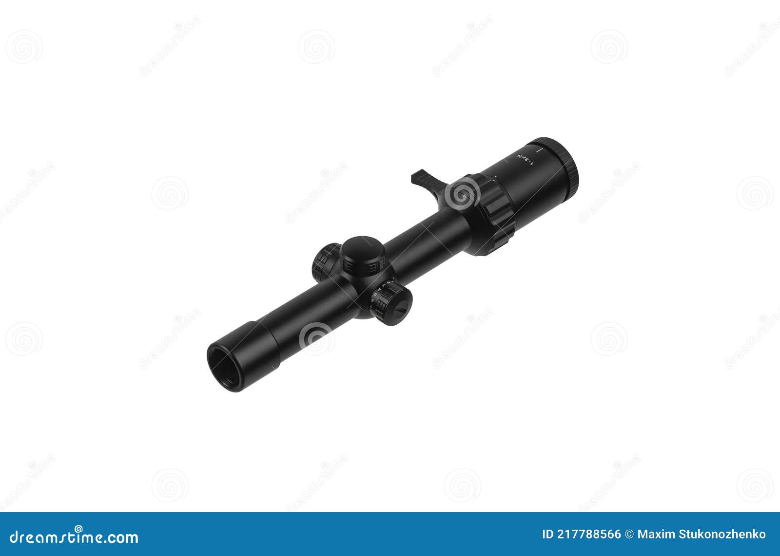 Modern Sniper Scope. Optical Device for Aiming and Shooting at Long ...