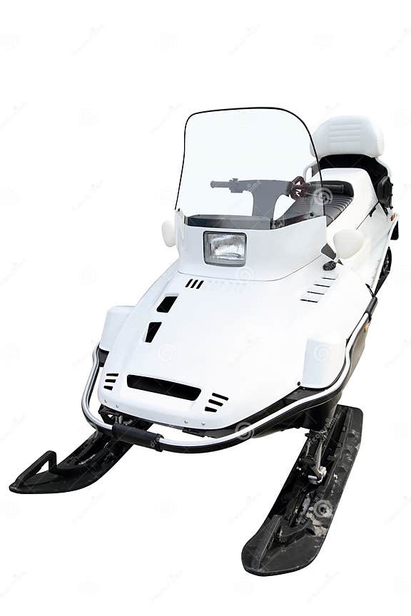 Modern snowmobile stock photo. Image of snowmobile, couple - 35742862
