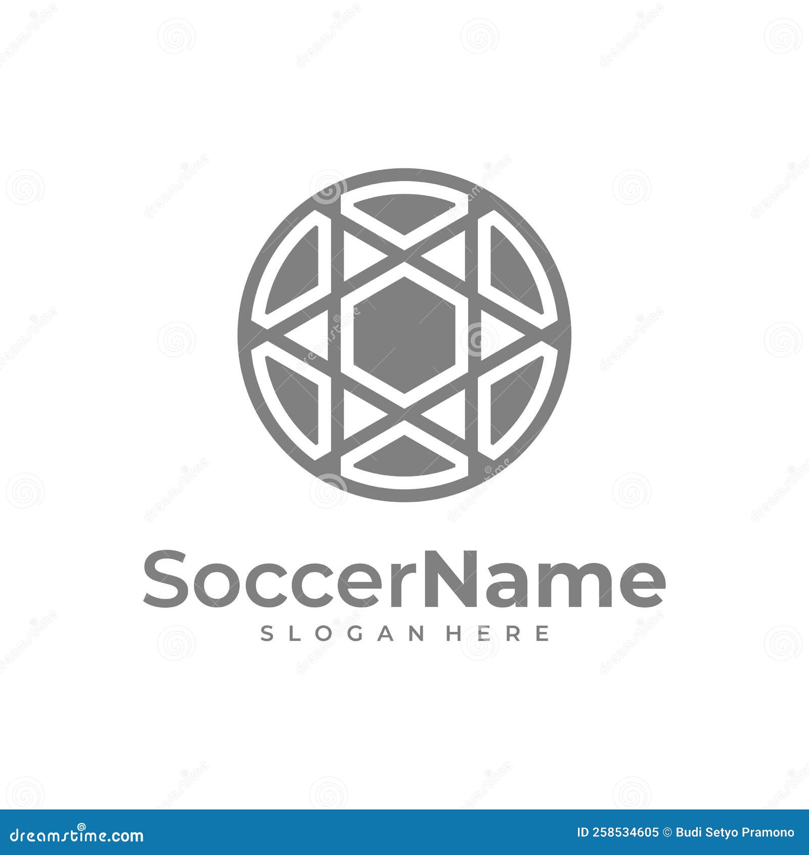 Modern Soccer Logo Template, Football Logo Design Vector Stock ...