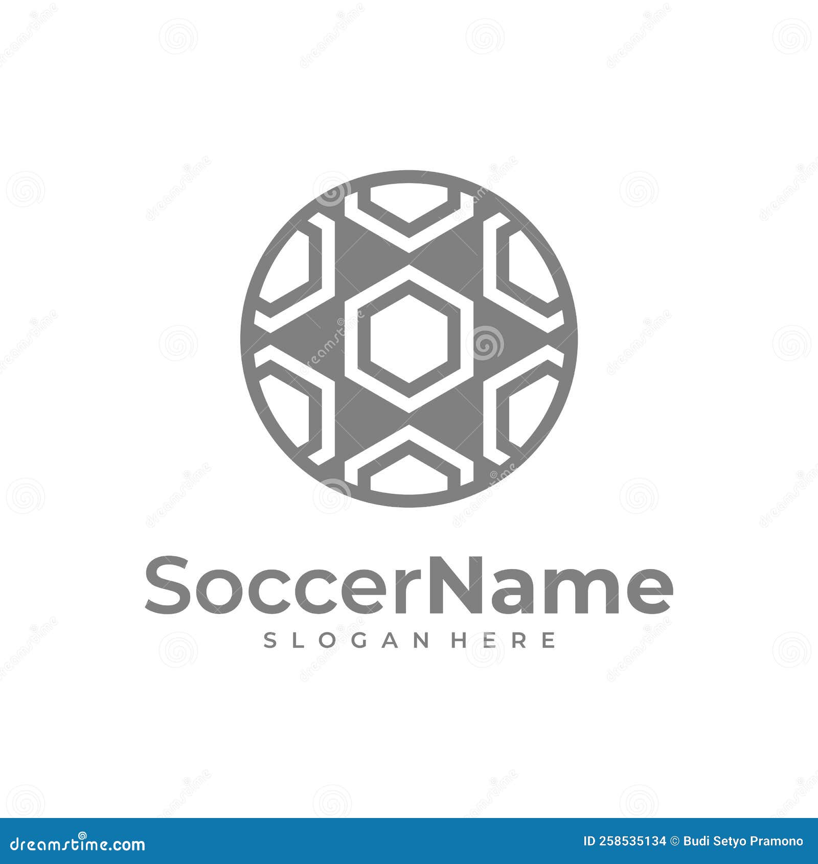 Modern Soccer Logo Template, Football Logo Design Vector Stock ...