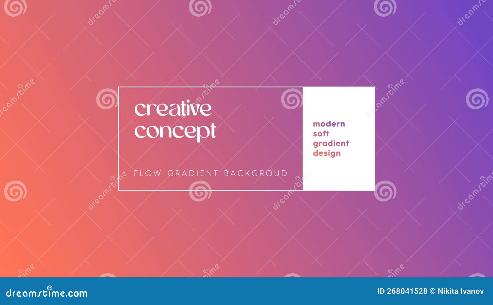 Modern Soft Gradient Design. Gradient Flow Background Stock Vector ...