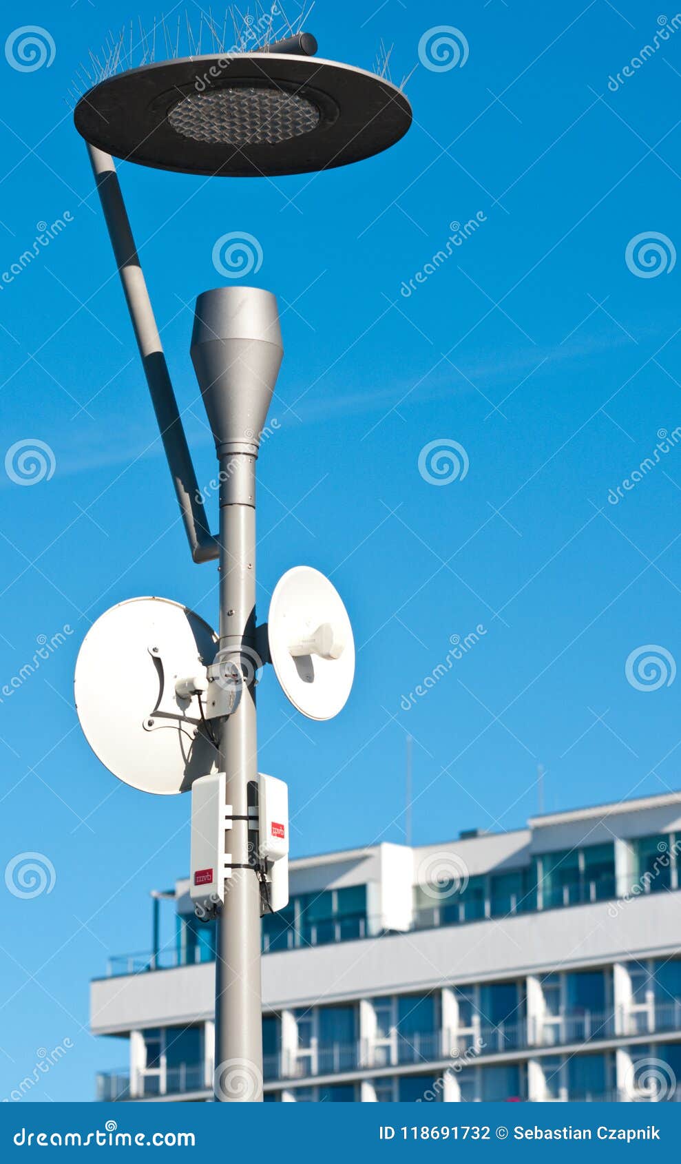Modern TV Antennas Stock Photo | CartoonDealer.com #80338722