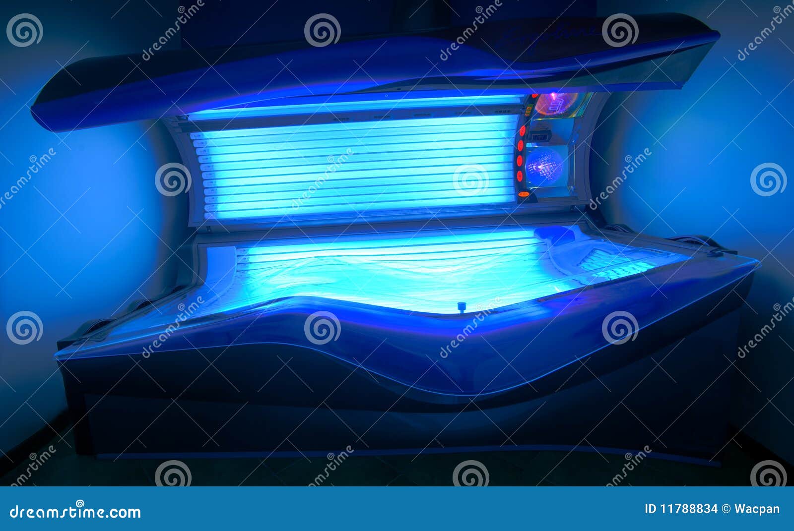 Modern solarium bed stock photo. Image of solarium, beauty - 11788834