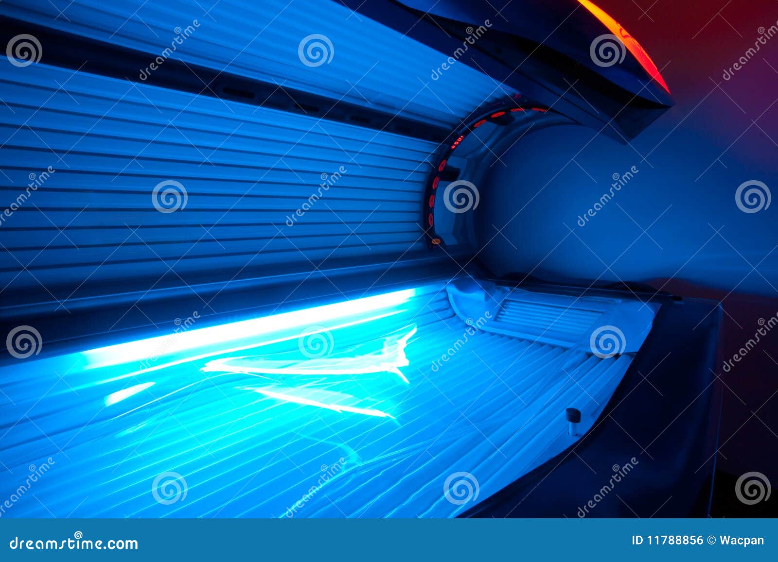 Modern solarium bed stock photo. Image of light, skin - 11788856